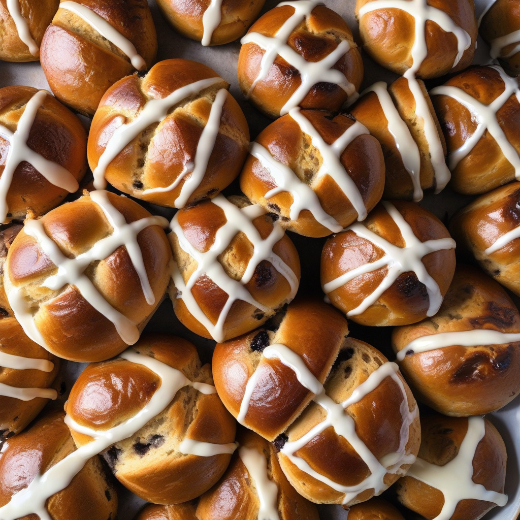 Easy Hot Cross Buns Recipe: Soft, Spiced, and Perfect for Easter ...