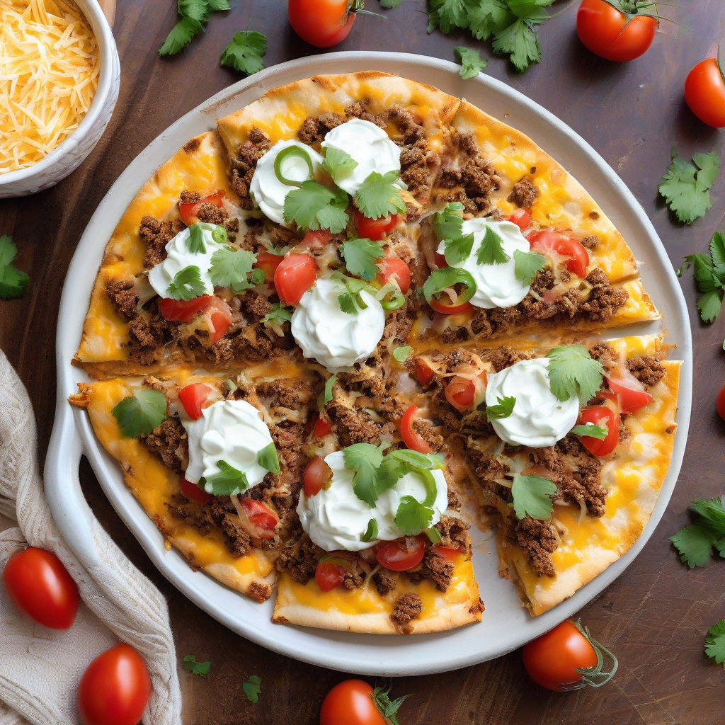 Godfather's Taco Pizza Recipe: Fusion Feast in 30 Minutes - Daily ...