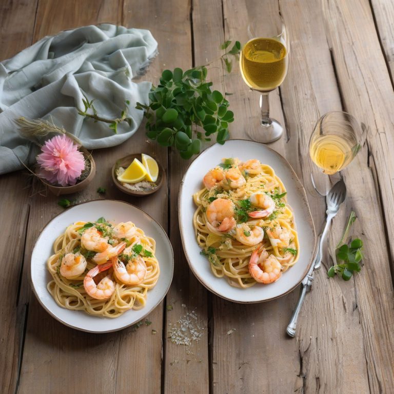 Creamy Garlic Butter Shrimp Pasta Recipe: Rich and Indulgent One-Pan ...