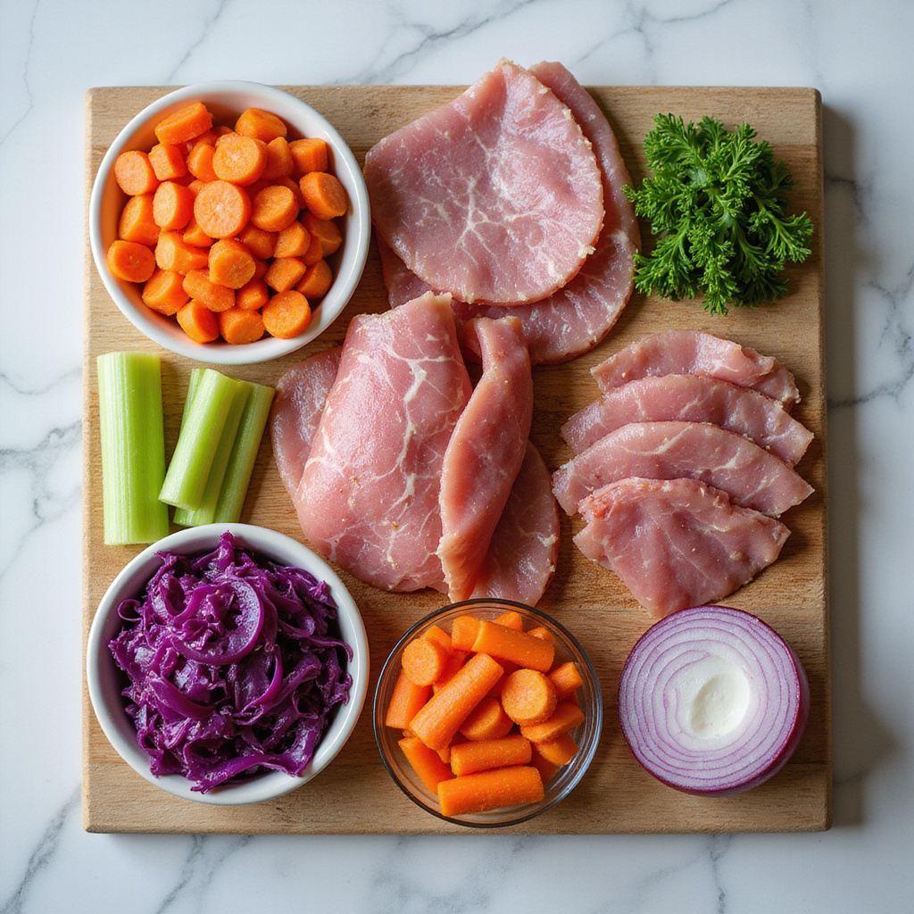 Deli Salad Recipe: Classic Cold Cut Medley with Crunchy Vegetables ...