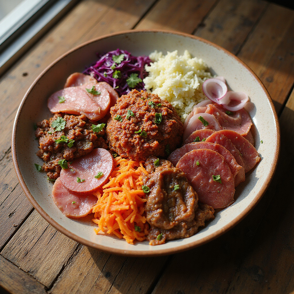Deli Salad Recipe: Classic Cold Cut Medley with Crunchy Vegetables ...