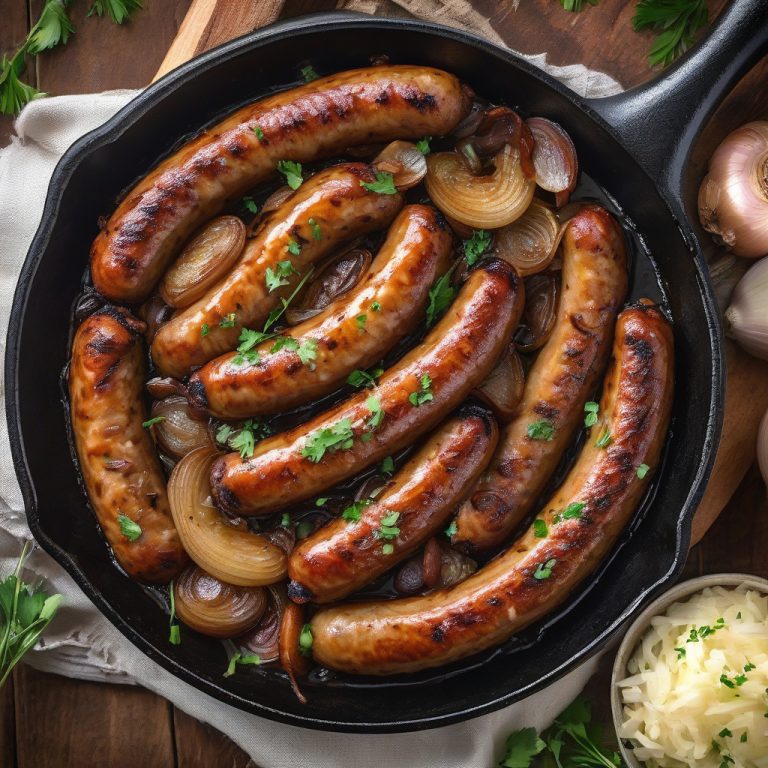 German Garlic Sausage Recipe: Hearty Bratwurst Perfection in Minutes ...
