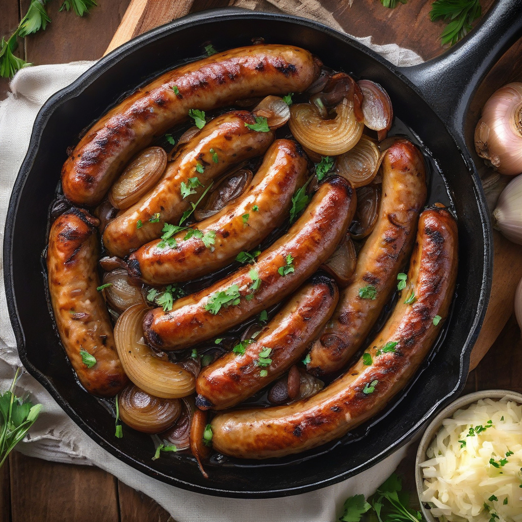 German Garlic Sausage Recipe: Hearty Bratwurst Perfection in Minutes ...