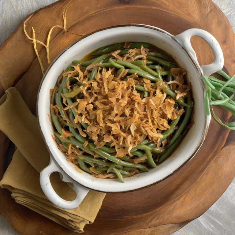 Green Bean Casserole Crock Pot Recipe: Slow-Cooked Comfort Food ...