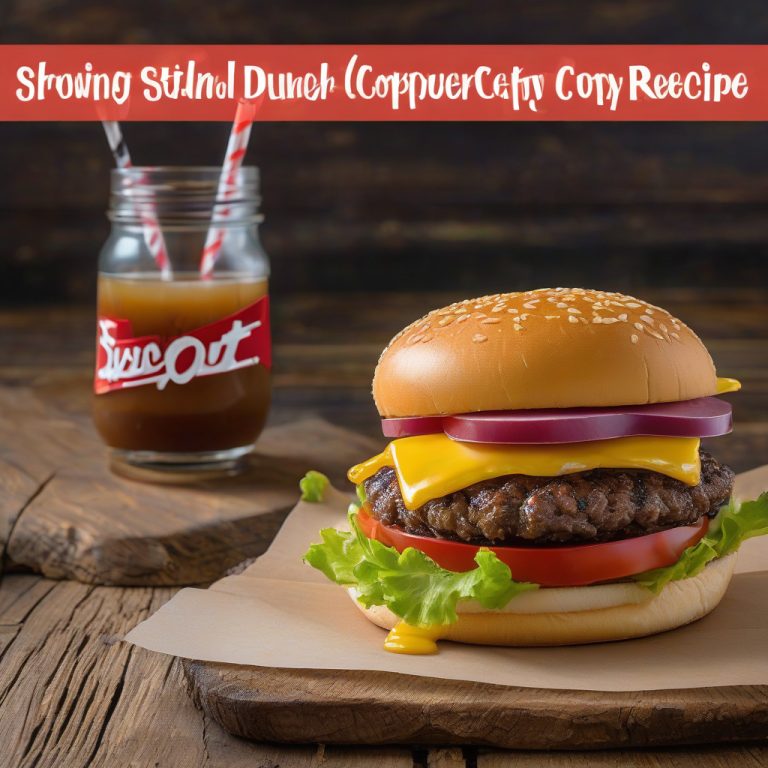 In-N-Out Burger Copycat Recipe: Restaurant-Quality Burgers at Home ...