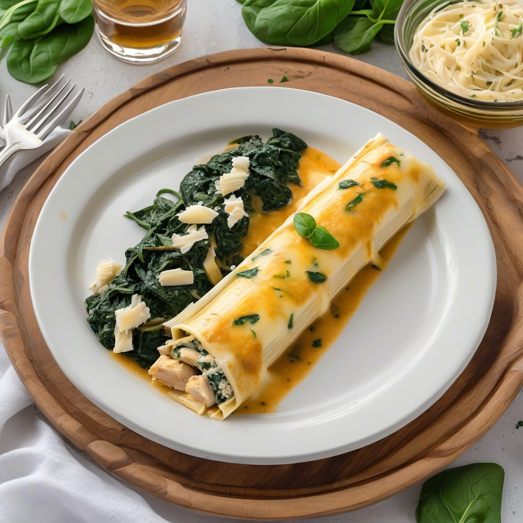 Maggiano's Chicken and Spinach Manicotti Copycat Recipe: Creamy Cheese ...