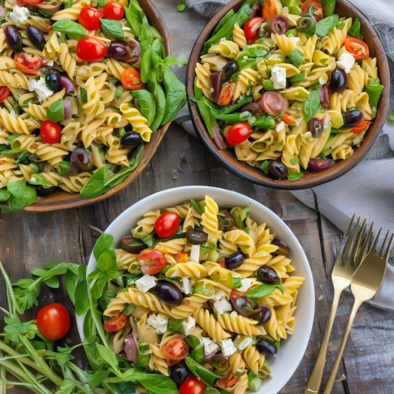 Sam's Club Mediterranean Pasta Salad Copycat Recipe: Bright Herbs and ...