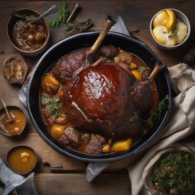 Beef Knuckle Recipe: Tender Braised Beef in Rich Gravy - Daily Cooking ...