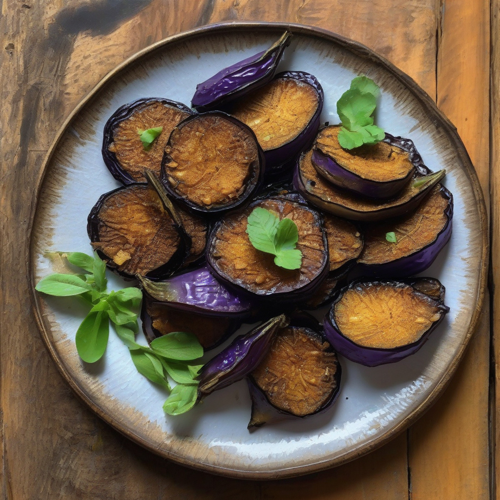 Crispy Fried Eggplant with Cornstarch Recipe: Crunchy Outside, Tender ...