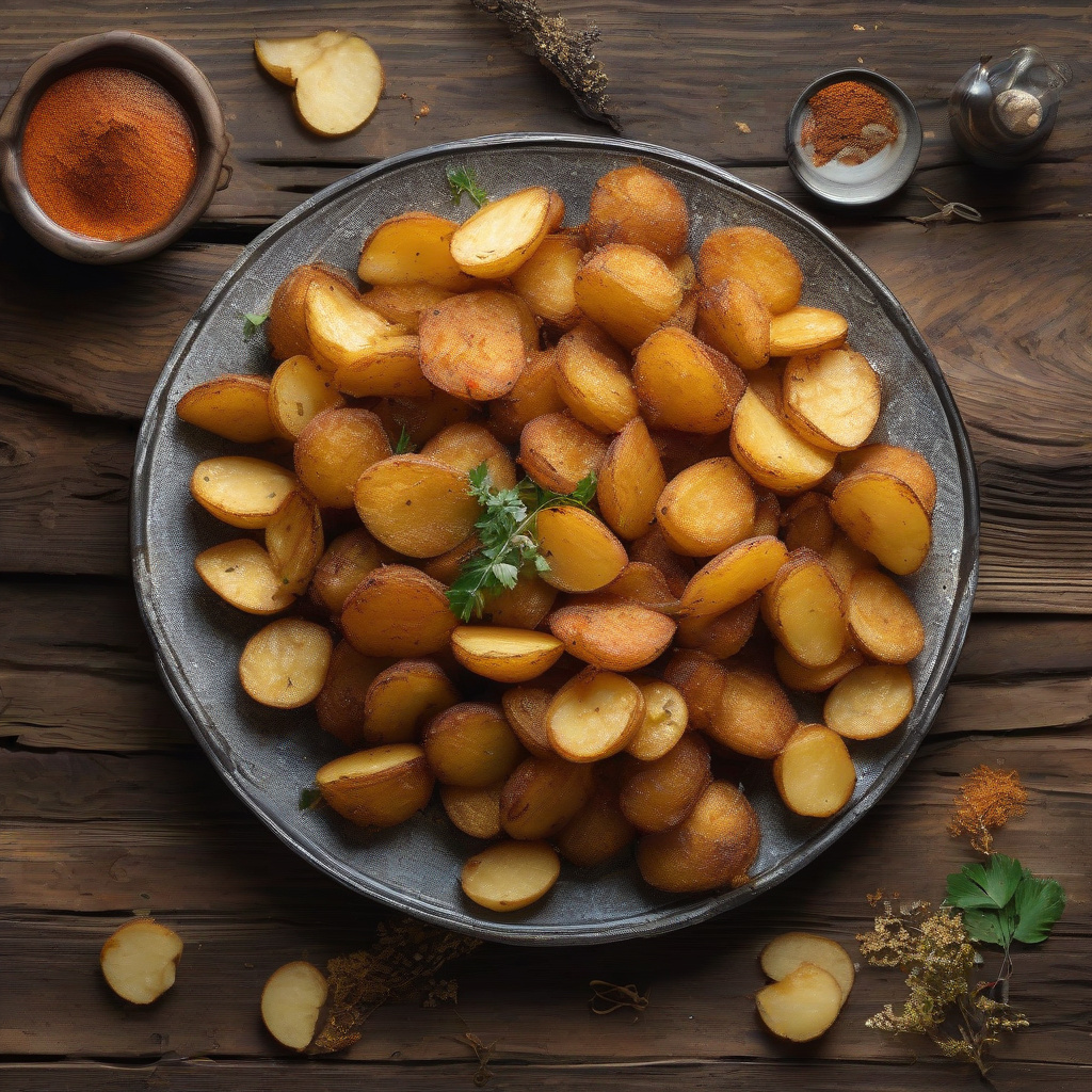 Deep Fried Potatoes Recipe: Crunchy Outside, Fluffy Inside - Daily ...