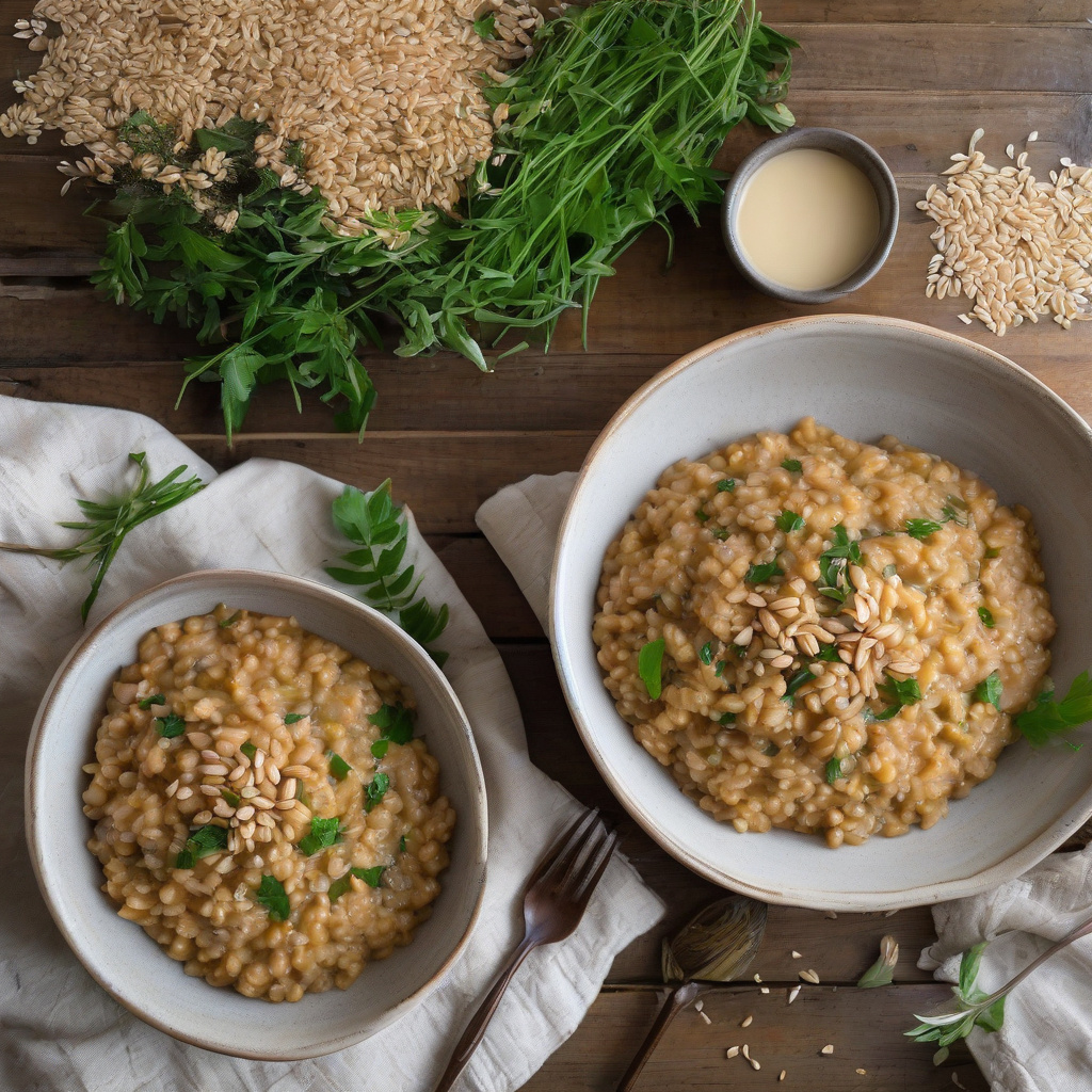 Farro Risotto Recipe: Creamy Texture and Nutty Flavor - Daily Cooking ...