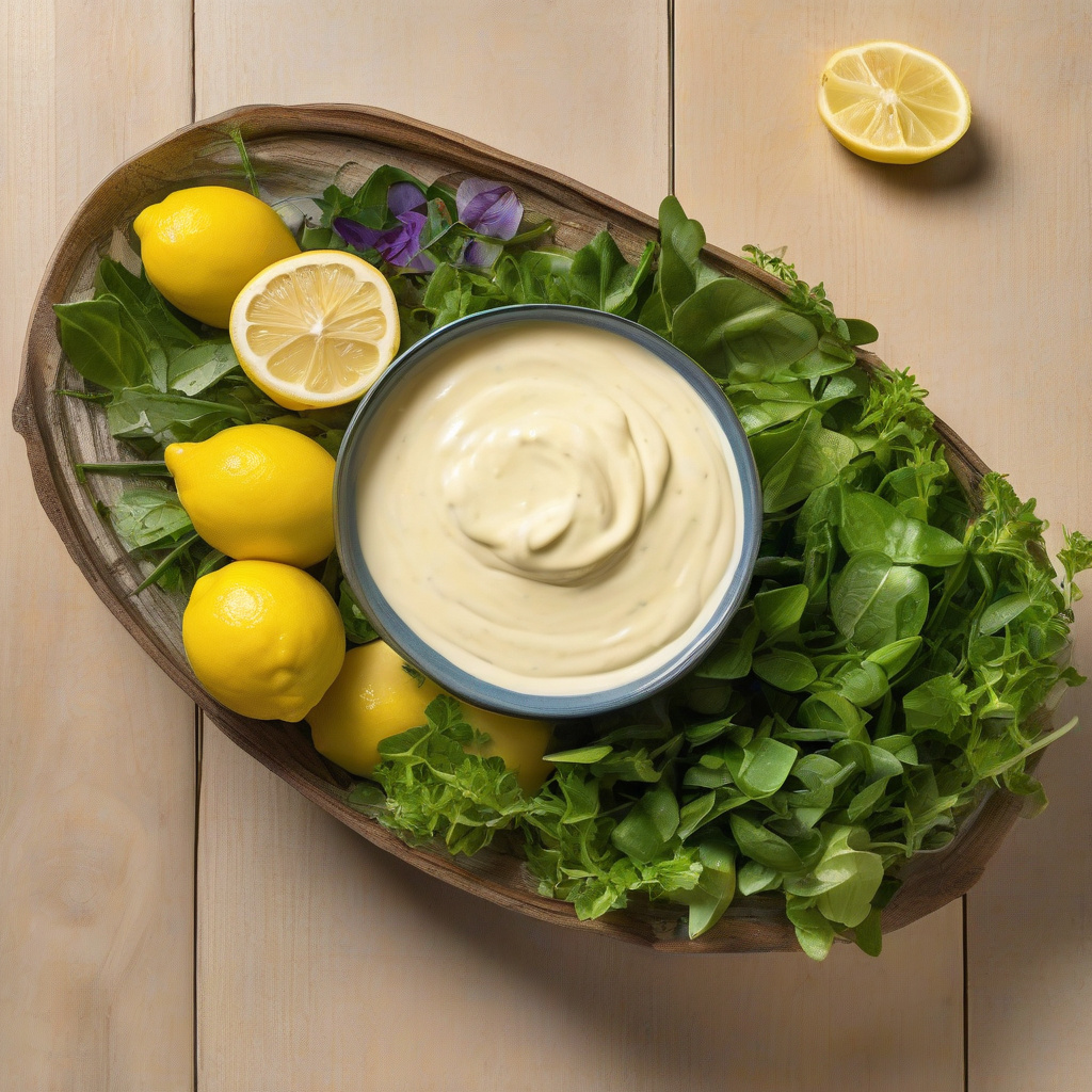 Lemon Mayonnaise Salad Dressing Recipe: Creamy Tanginess in Minutes ...
