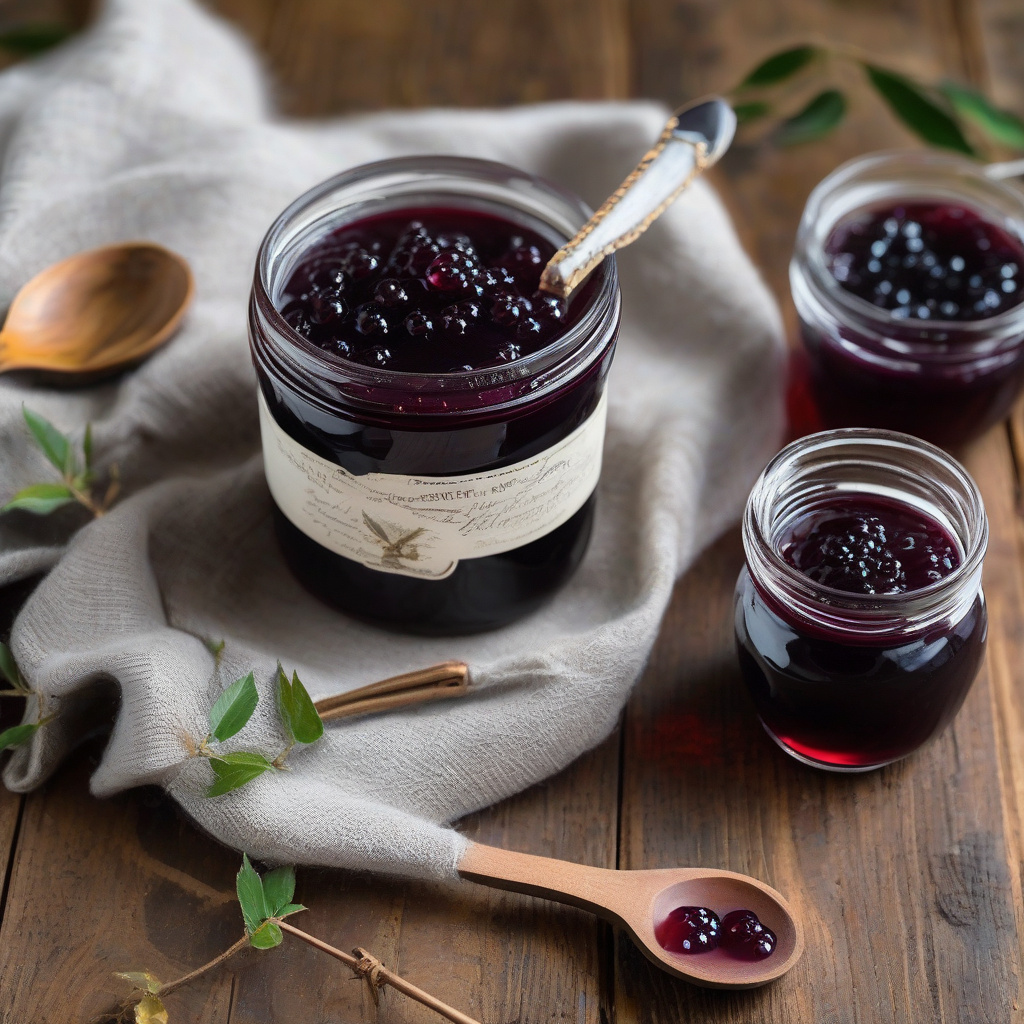 Low Sugar Elderberry Jelly Recipe: Antioxidant-Rich Spread with Natural ...