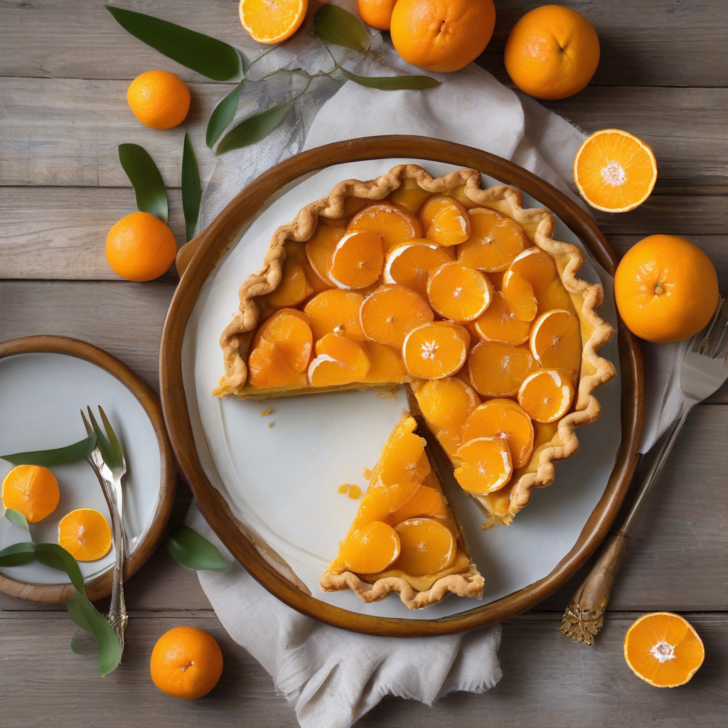 Mandarin Pie Recipe: Citrusy Delight in Every Bite - Daily Cooking Recipe