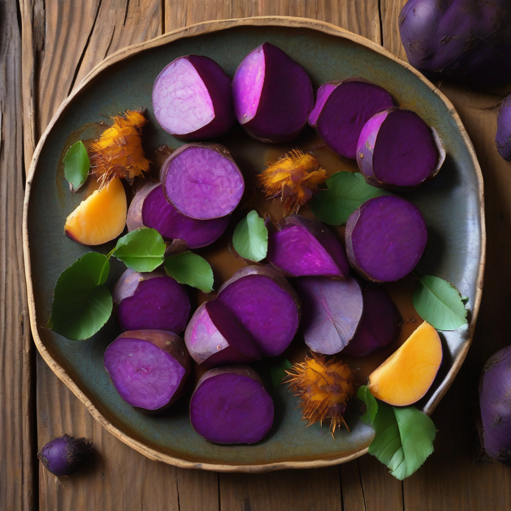 Okinawan Sweet Potatoes Recipe: Vibrant Purple Delight in 30 Minutes ...