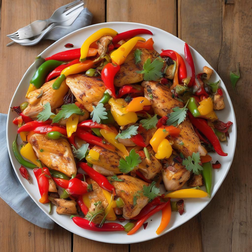 Peppers and Chicken Recipe: Sizzling Stir-Fry in 20 Minutes - Daily ...