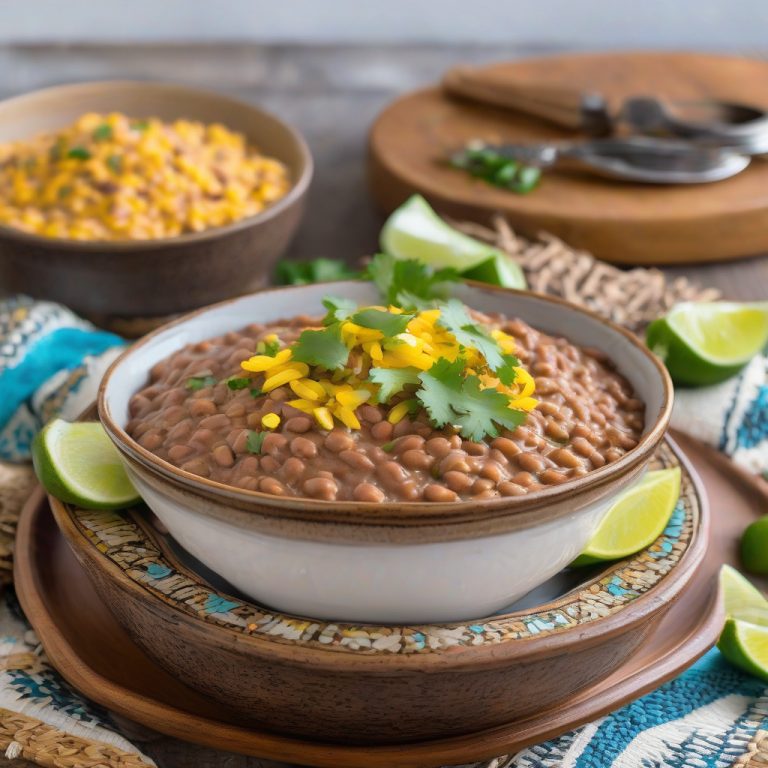 Refried Beans and Rice Recipe: Hearty Mexican Comfort - Daily Cooking ...