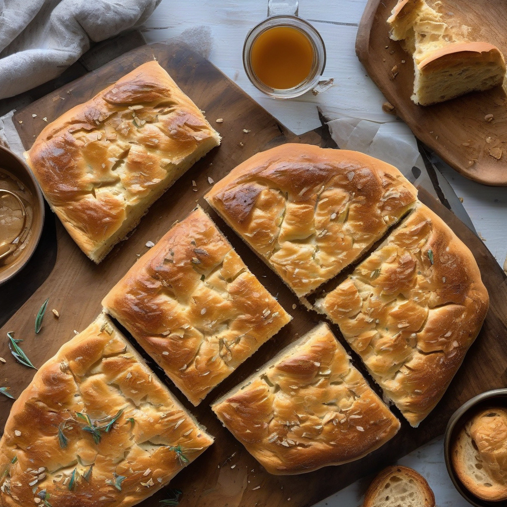 Sourdough Focaccia Bread Recipe Alexandra's Kitchen: Soft Center with ...