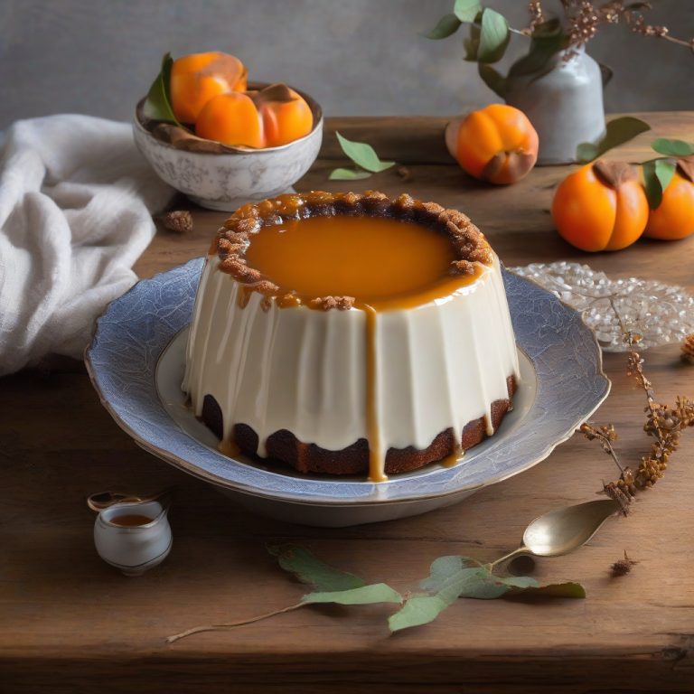 Steamed Persimmon Pudding Recipe: Warm Spiced Dessert Comfort - Daily ...