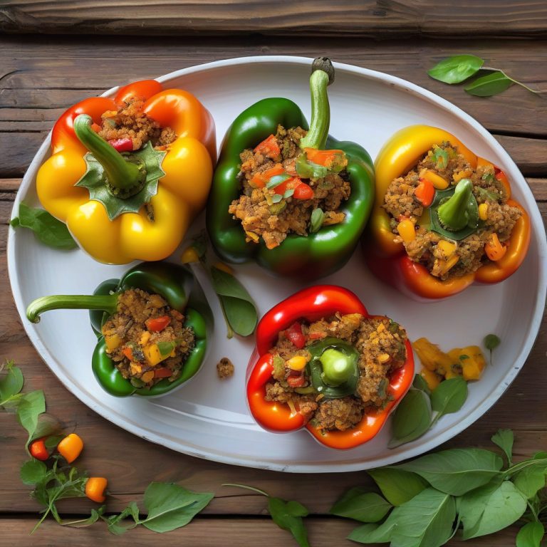 Stuffed Peppers Recipe Natasha's Kitchen: Vibrant Colors and Flavorful ...