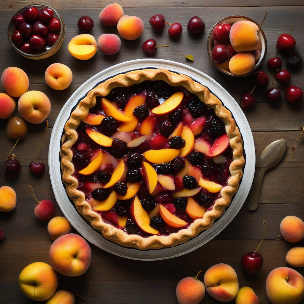 Sunday Pie Recipe: Flaky Crust and Fruit Filling Perfection - Daily ...