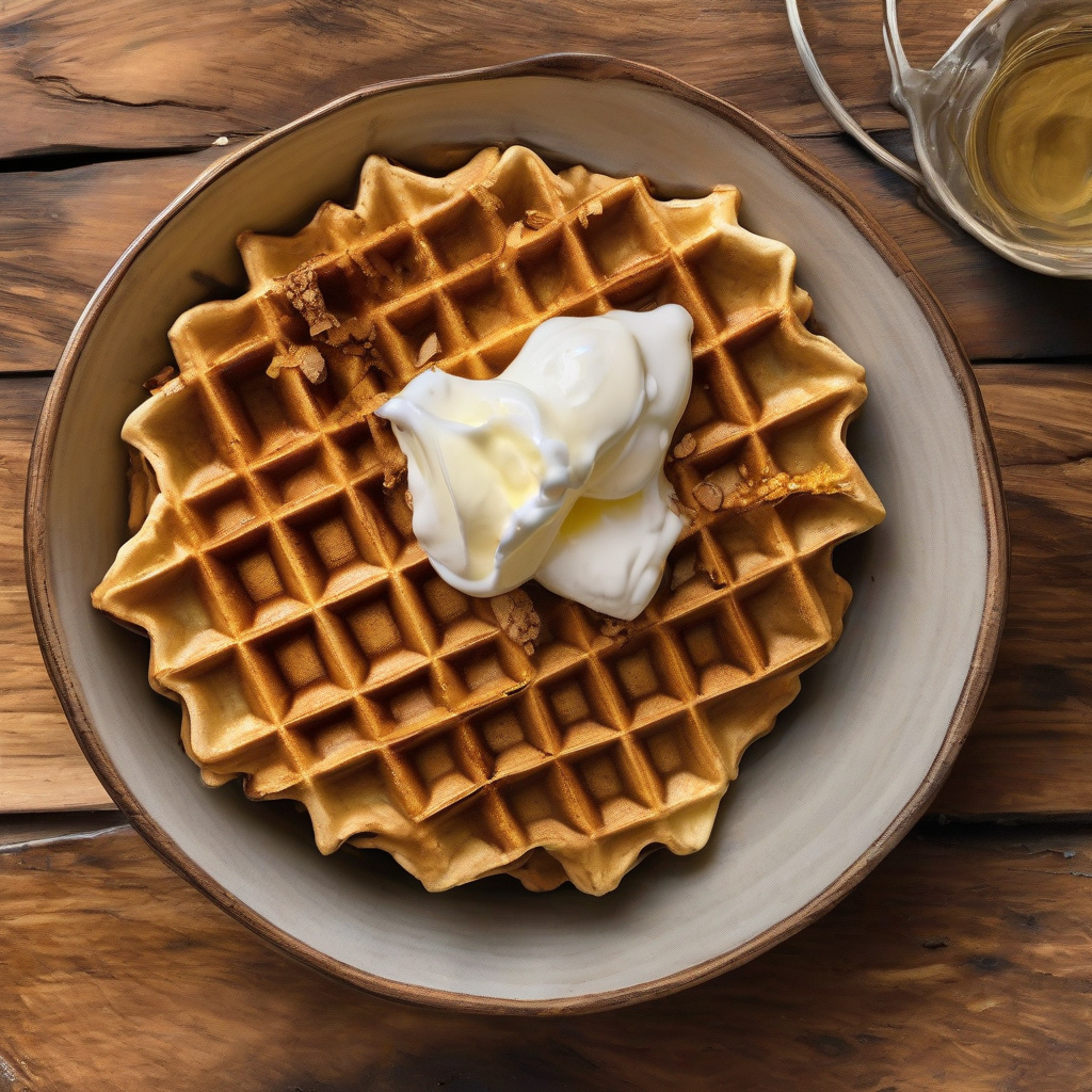 Thin Crispy Waffle Recipe: Crunchy Outside, Fluffy Inside - Daily ...