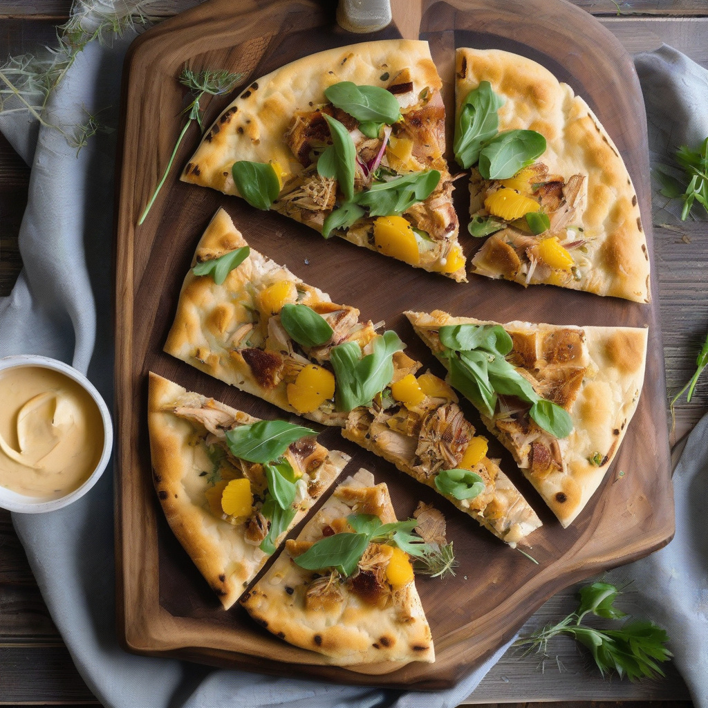 Turkey Flatbread Recipe: Crispy Crust and Juicy Filling - Daily Cooking ...