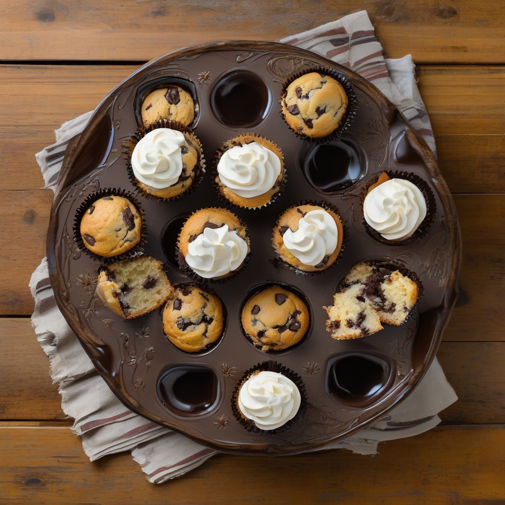 Tuxedo Muffin Recipe: Chocolate Layered Perfection - Daily Cooking Recipe