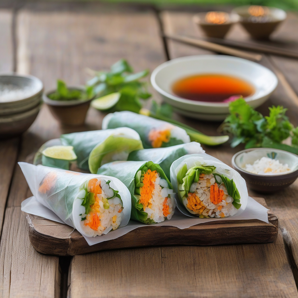 Vietnamese Rice Paper Rolls Recipe: Fresh and Flavorful Summer Rolls ...