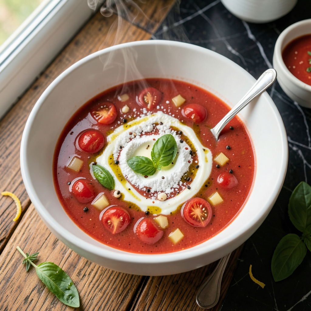 Classic Tomato Soup Recipe: Creamy Comfort in a Bowl - Daily Cooking Recipe