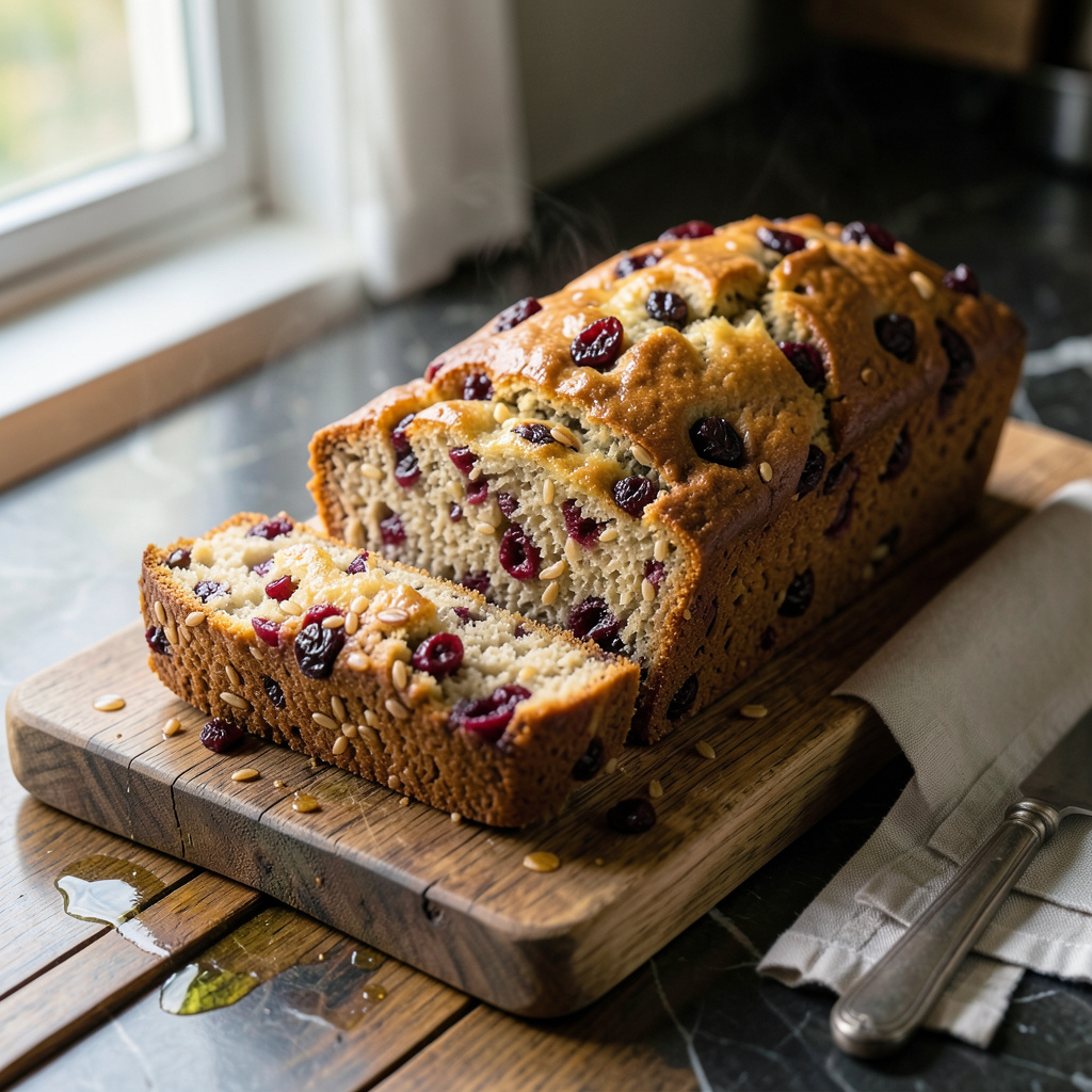 Cranberry Wild Rice Bread Machine Recipe: Festive Holiday Loaf - Daily ...