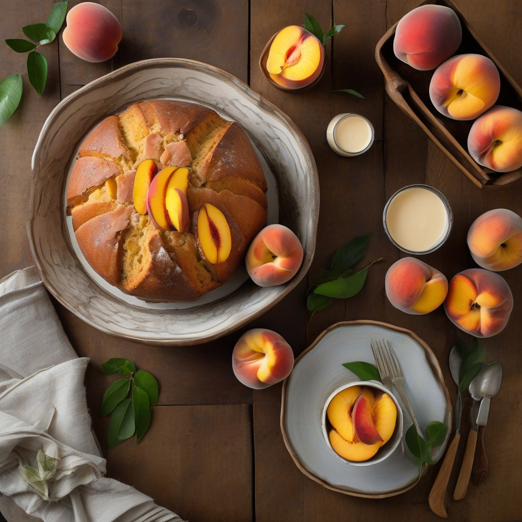Peaches and Cream Loaf Recipe: Moist Summer Dessert Perfection - Daily ...