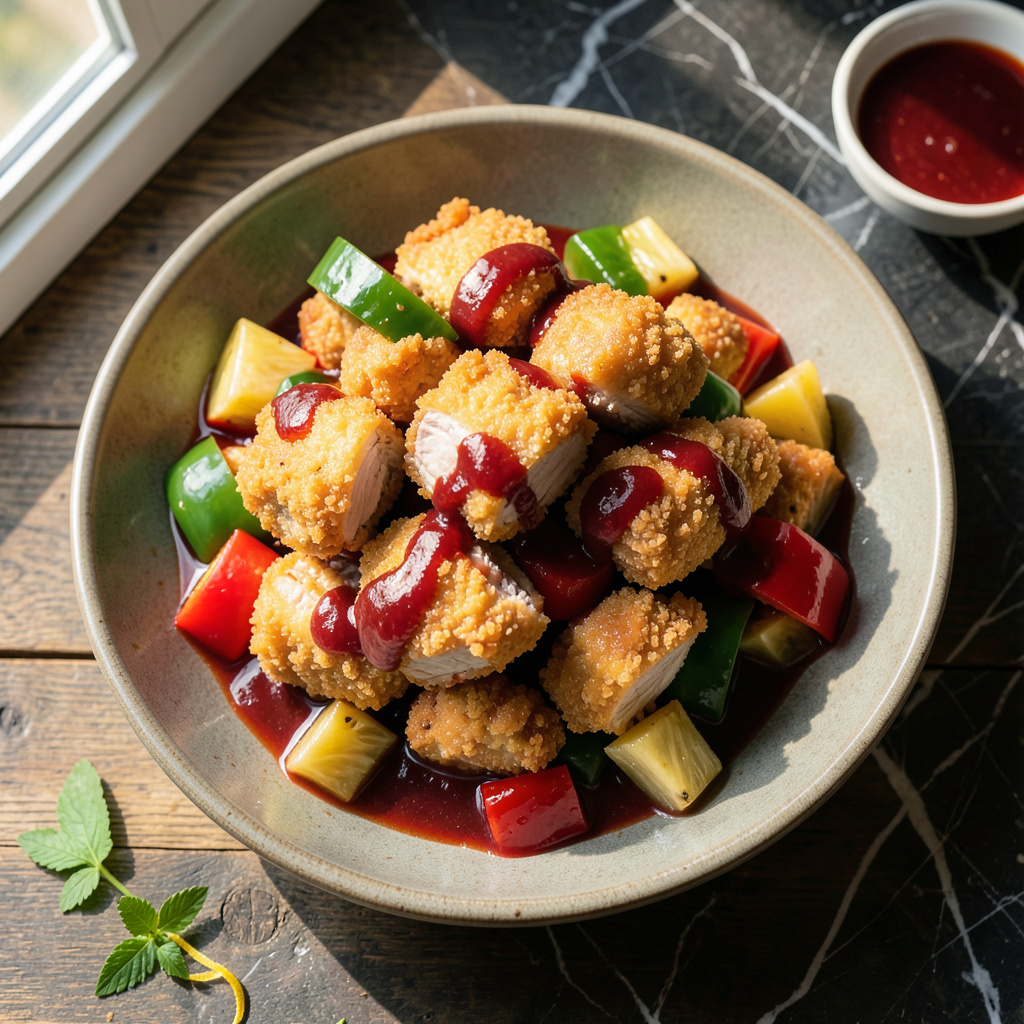 Sweet and Sour Pork Recipe: Crispy Pork with Tangy Sauce - Daily ...