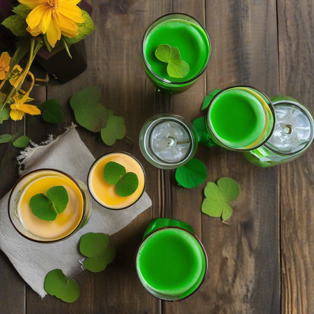 Tipsy Leprechaun Drink Recipe: Applebee's Signature Cocktail Recreation ...
