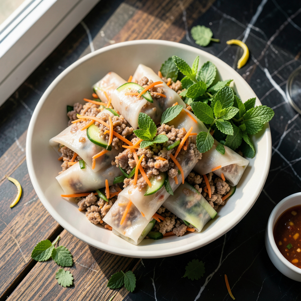 Vietnamese Pork Spring Rolls Recipe: Crispy Freshness in Every Bite ...