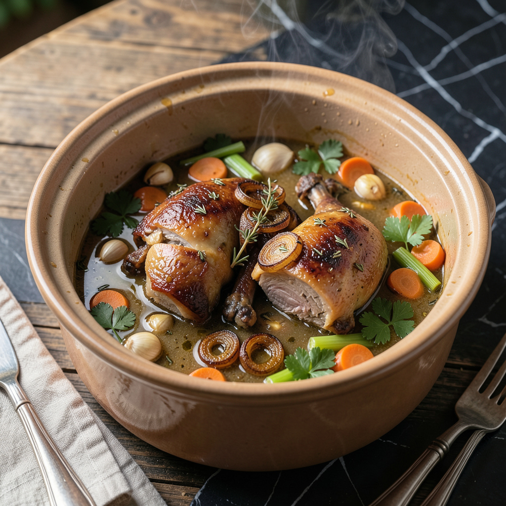 Wild Turkey Leg Crock Pot Recipe: Juicy and Tender One-Pot Dinner ...