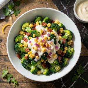 All Recipe Broccoli Salad: Crunchy Bacon and Cheddar Delight - Daily ...