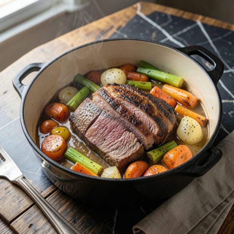 Brisket Pot Roast Recipe: Slow-Braised Beef With Rich Gravy - Daily ...
