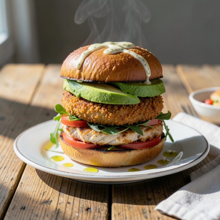 California Chicken Sandwich Recipe: Crispy Avocado Crunch Delight ...