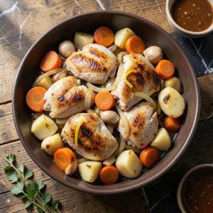 Chicken and Vegetable Crock Pot Recipe: Slow-Simmered Garden Harvest ...