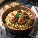 Chicken and Yellow Rice Crock Pot Recipe: Slow-Cooked Saffron-Infused ...