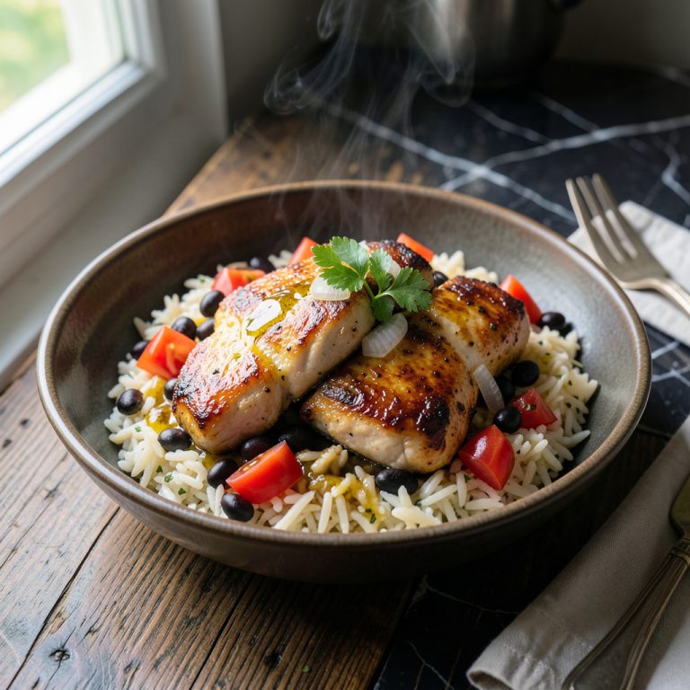 Chicken Rice and Beans Recipe: Latin-Inspired One-Pot Meal - Daily ...
