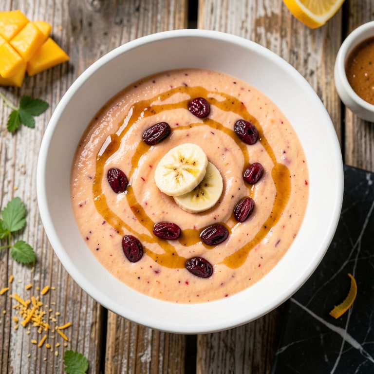 Cranberry Truffle Tropical Smoothie Recipe: Luxurious Island Escape ...