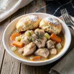 Crock Pot Chicken and Biscuits Recipe: Fluffy Pillows Over Savory Stew ...