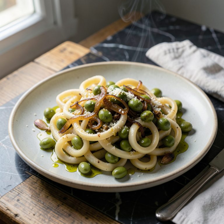 Fava Bean Pasta Recipe: Rustic Italian Peasant Dish - Daily Cooking Recipe