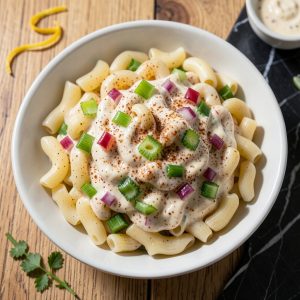 Gluten Free Macaroni Salad Recipe: Zesty Creamy Bowl With Fresh Veggies ...