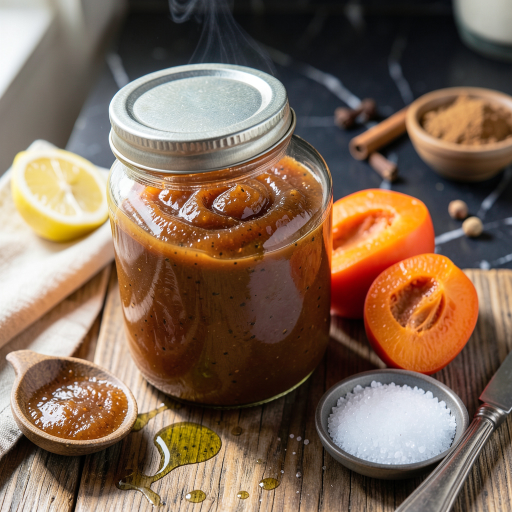 Hachiya Persimmon Jam Recipe: Sweet and Spiced Spread for Toast - Daily ...