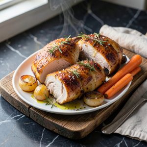 Half Chicken Roast Recipe: Herb-Infused Crispy Skin Delight - Daily ...