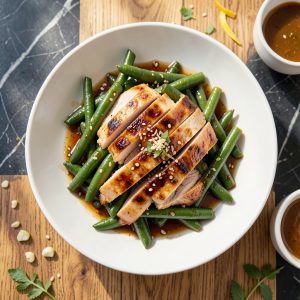Healthy Chicken and Green Beans Recipe: Garlic-Sesame Stir-Fry in 25 ...