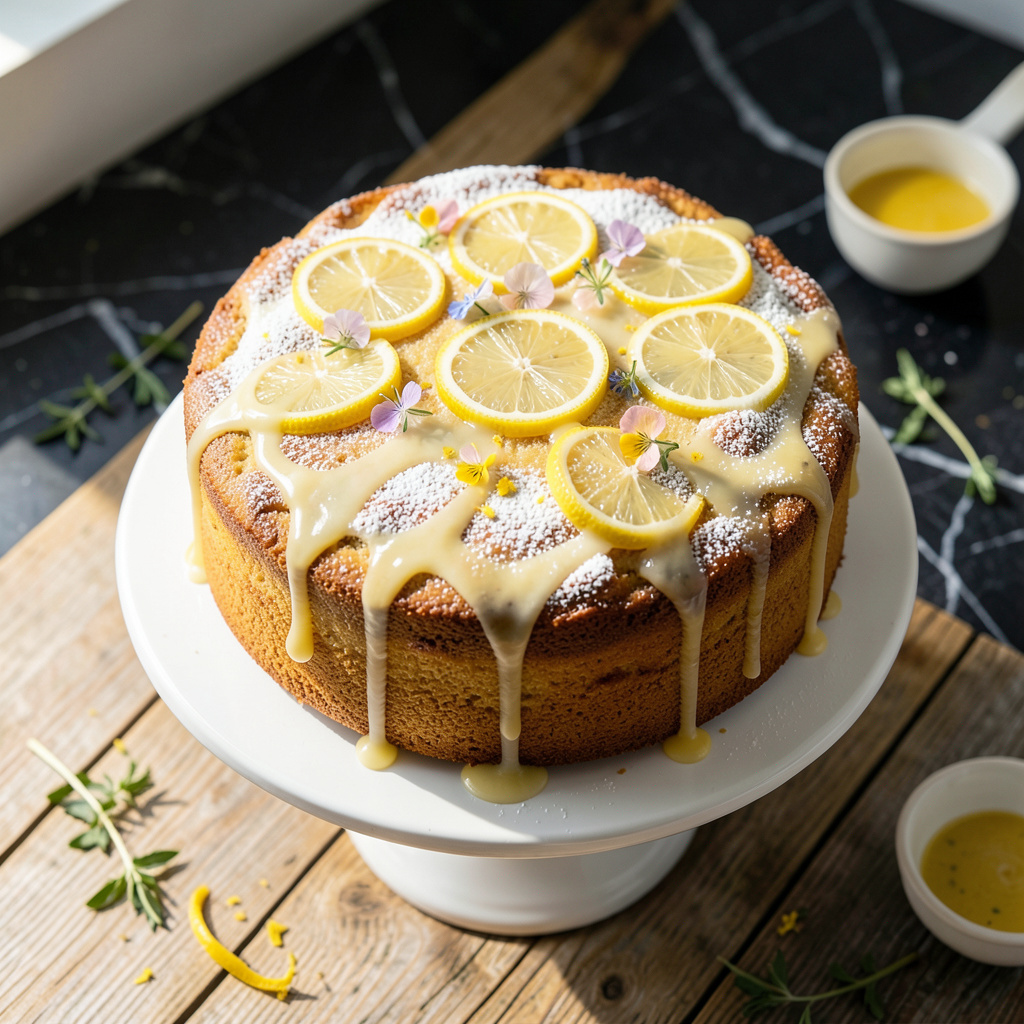 Jamie Oliver's Lemon Yogurt Cake Recipe: Bright Citrus in a Moist Crumb ...